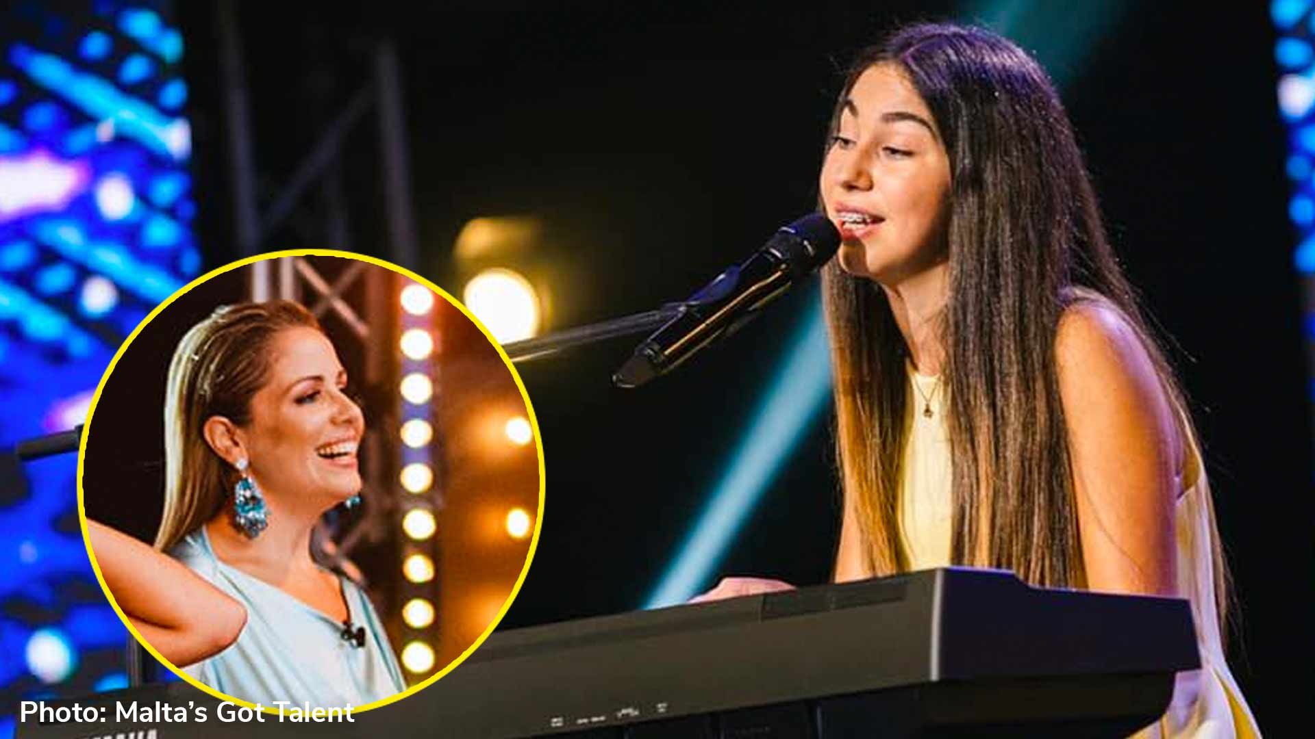 Maxine awards her ‘Golden Buzzer’ to Emma Cutajar