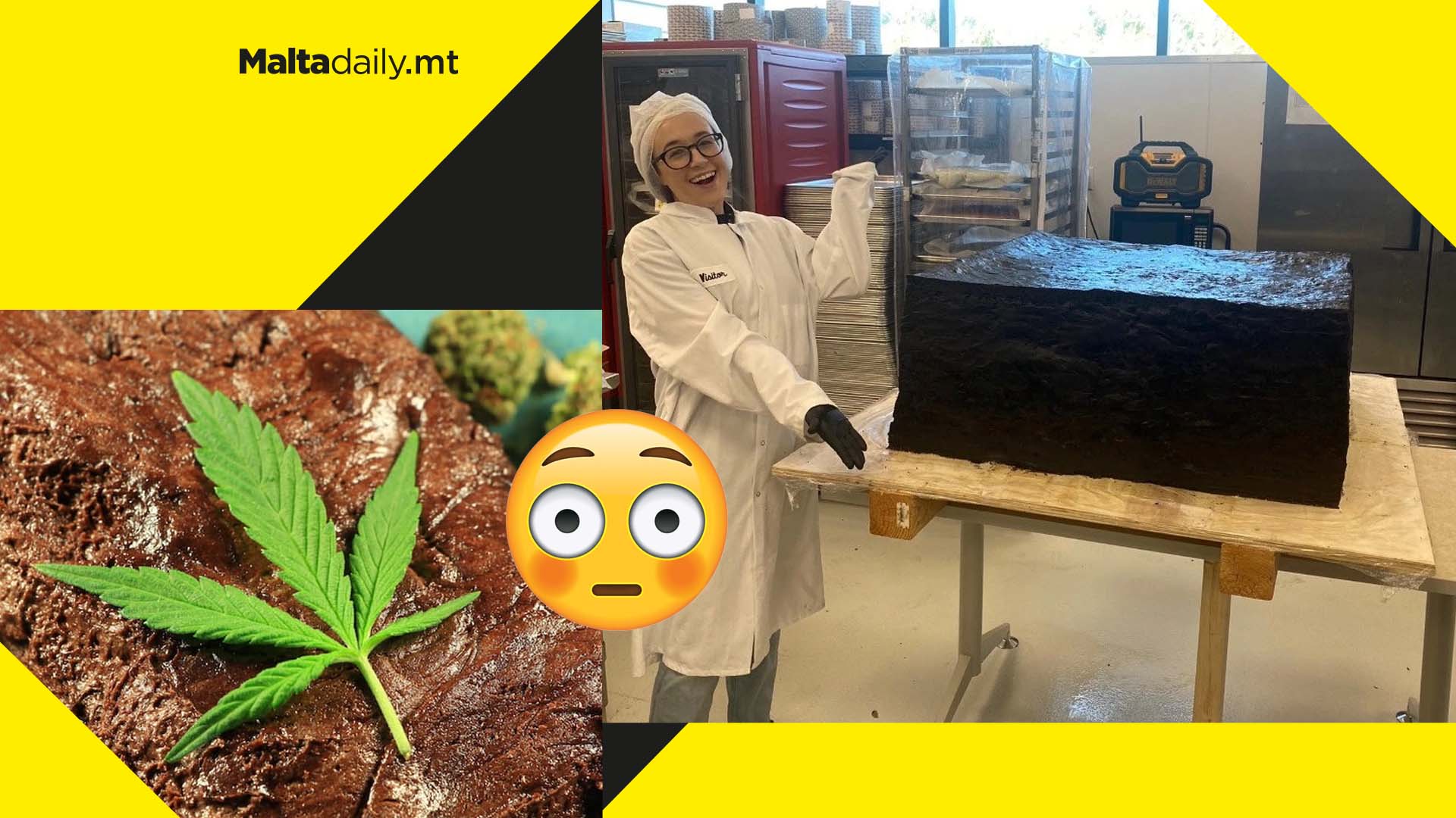 This 850 pound edible could be the world’s largest weed bro…