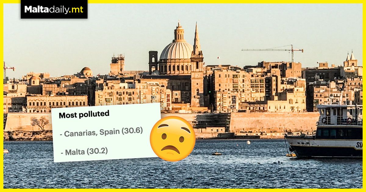 Malta places second in list of most polluted coastal region…