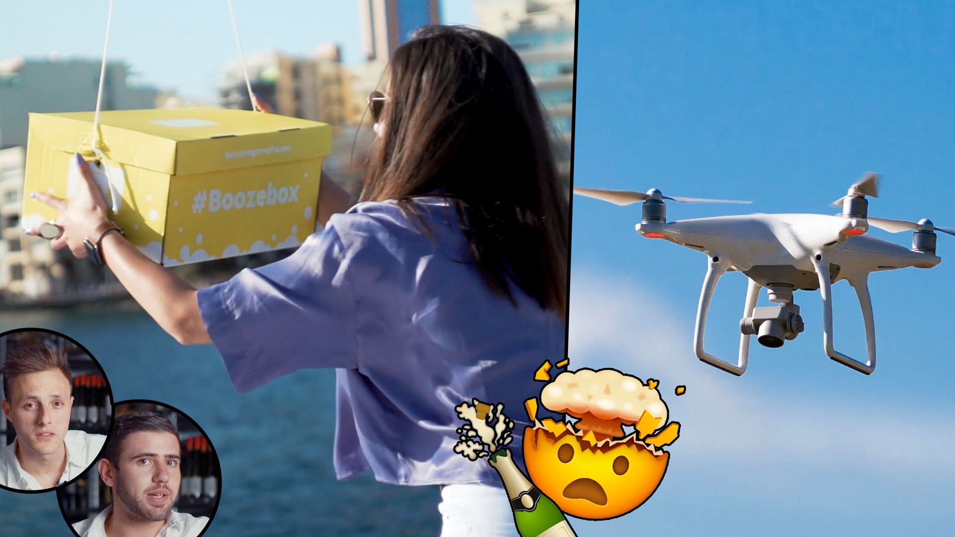 You can now order your alcohol via drones with Booze Wagon’…