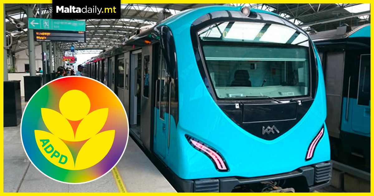 Metro-tram hybrid transport system proposed by green ADPD