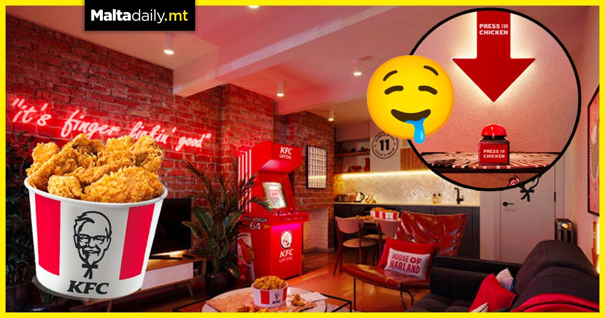 Limited KFC pop-up hotel offers guests unlimited fried chic…