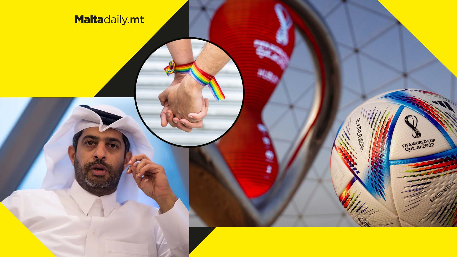 Safe to hold hands for everyone, says Qatar World Cup chief