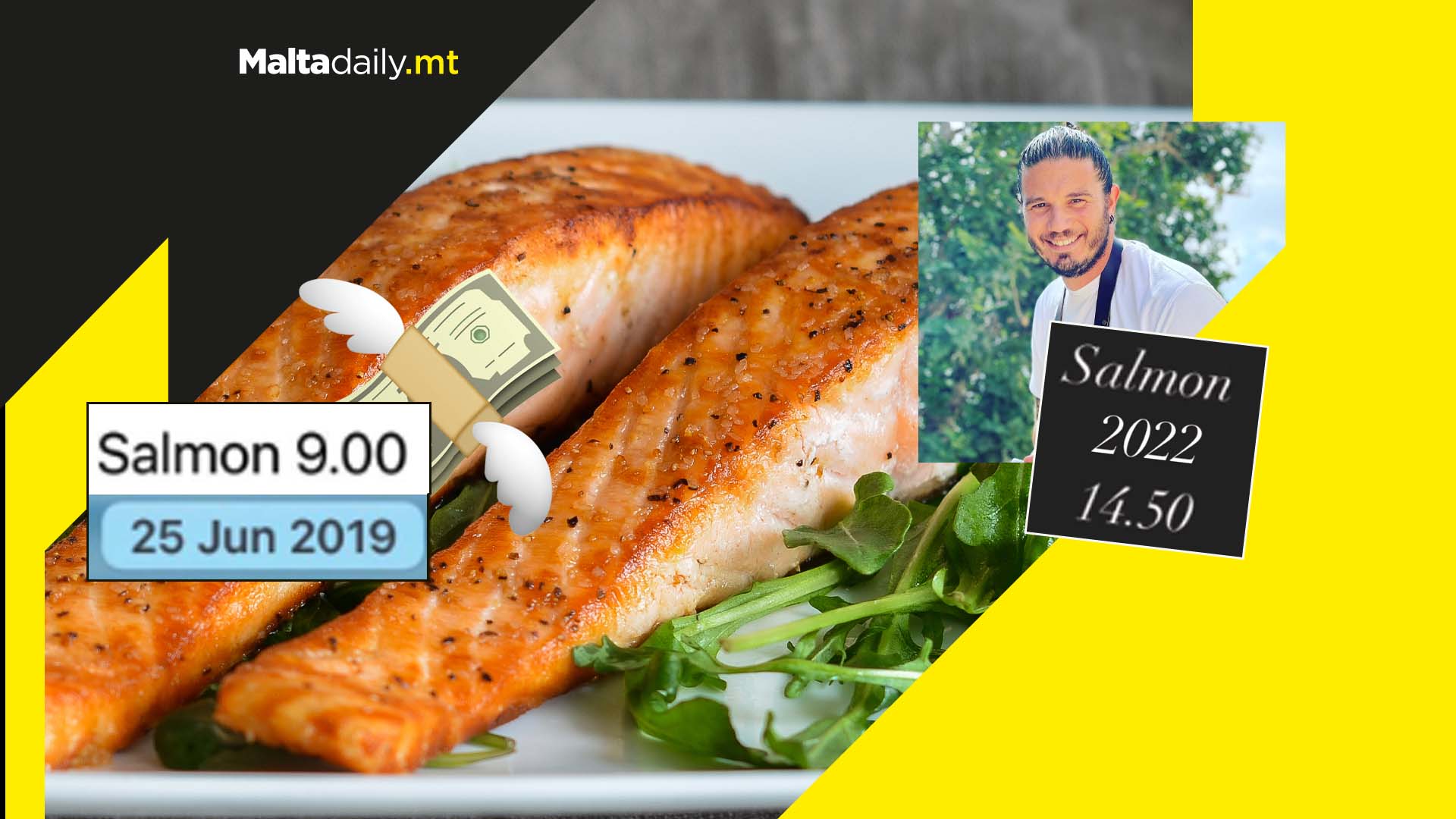 Chef Sean Gravina highlights price increases between 2019 a…