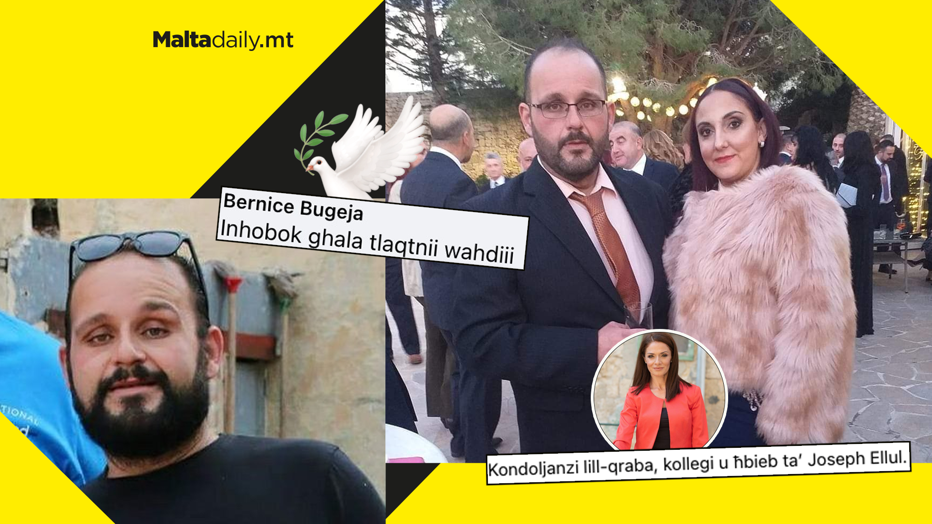 Late Joseph Ellul’s partner pays touching tribute