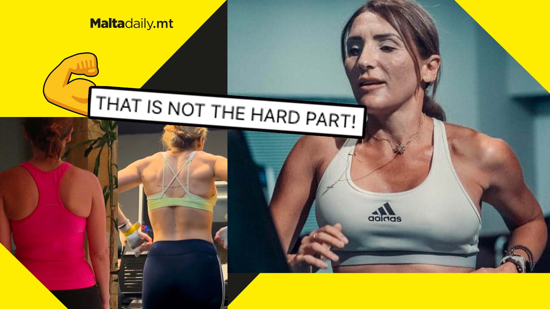 Claire Agius Ordway motivates people to pursue fitness goals