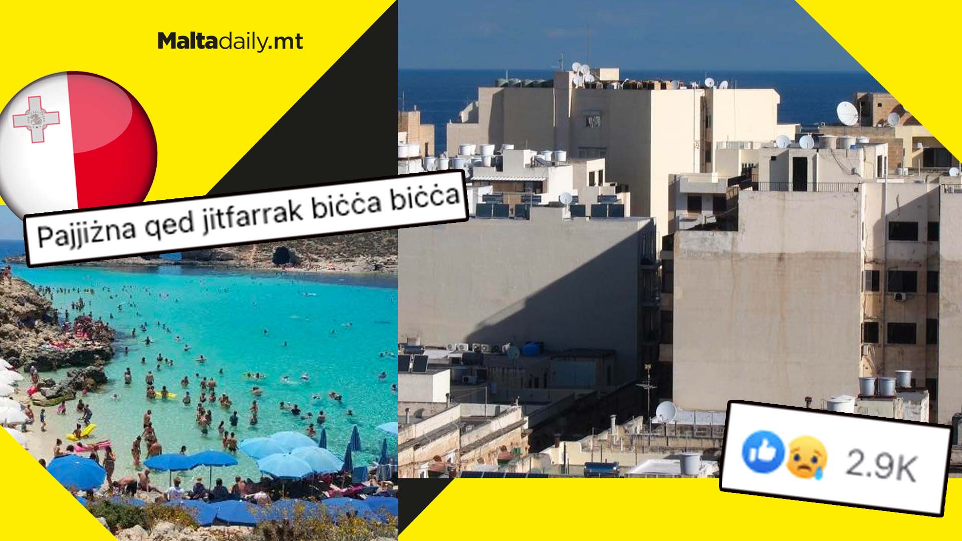 Viral Facebook post mourns Malta’s fall into an inhospitabl…