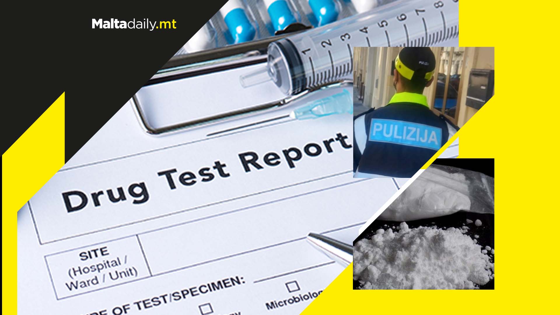 83 officers were tested for drugs reveal Malta Police Force