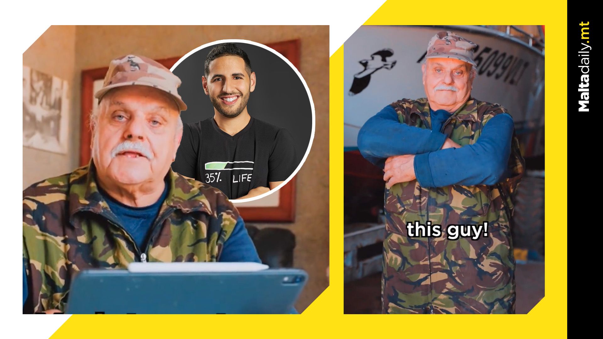 Nas Daily calls Comino’s Salvu “the coolest man you’ll ever…