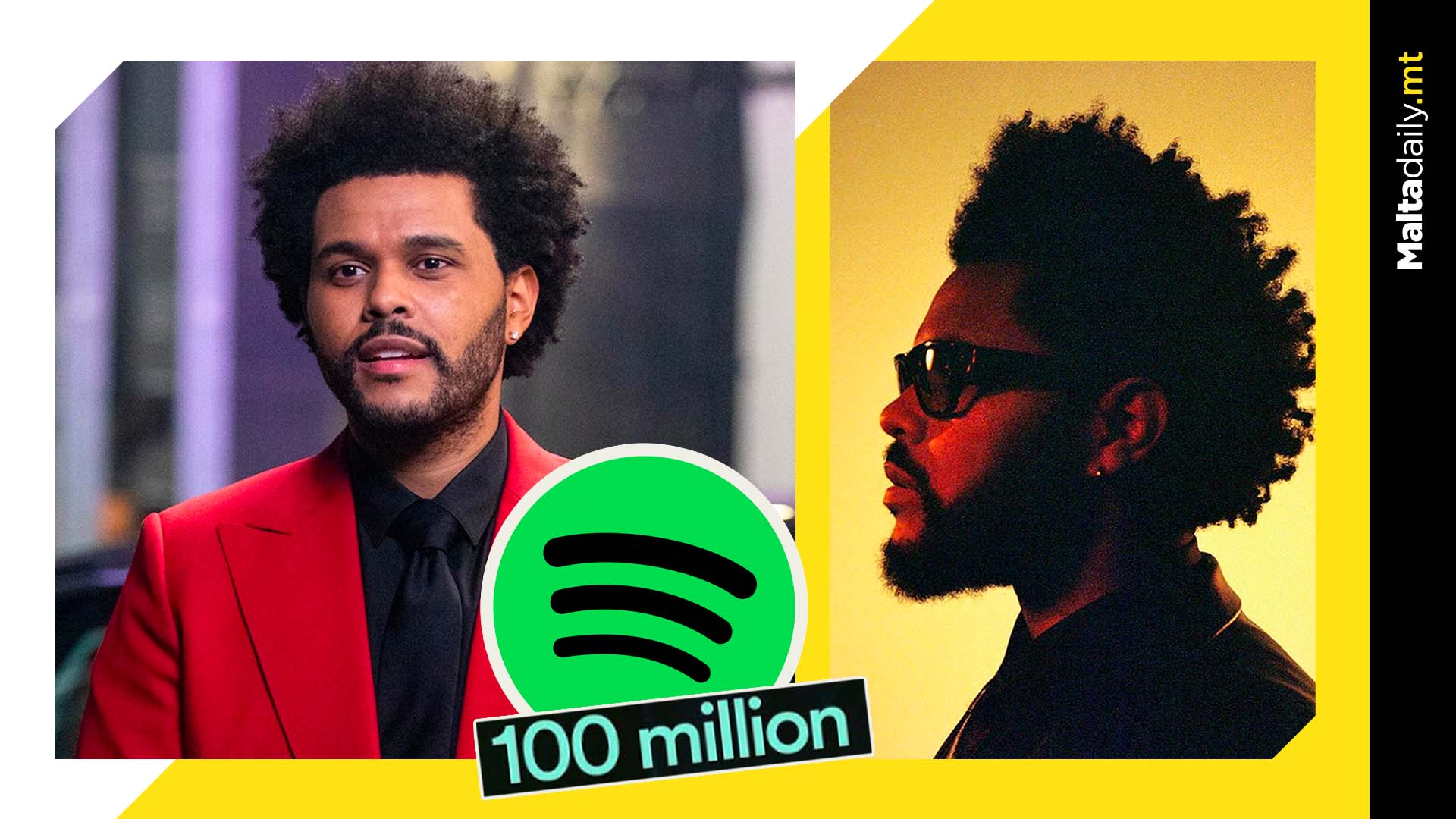 The Weeknd first artist to reach 100 million monthly Spotif…