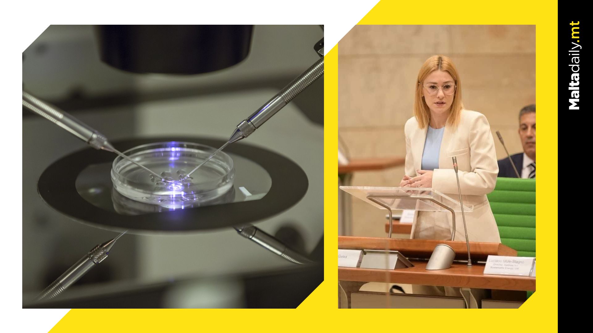 MP Cressida Galea addresses discrimination in Malta’s IVF l…